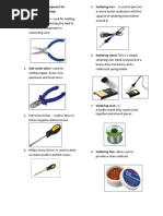 Tools in Computer Hardware Servicing | PDF | Technology & Engineering