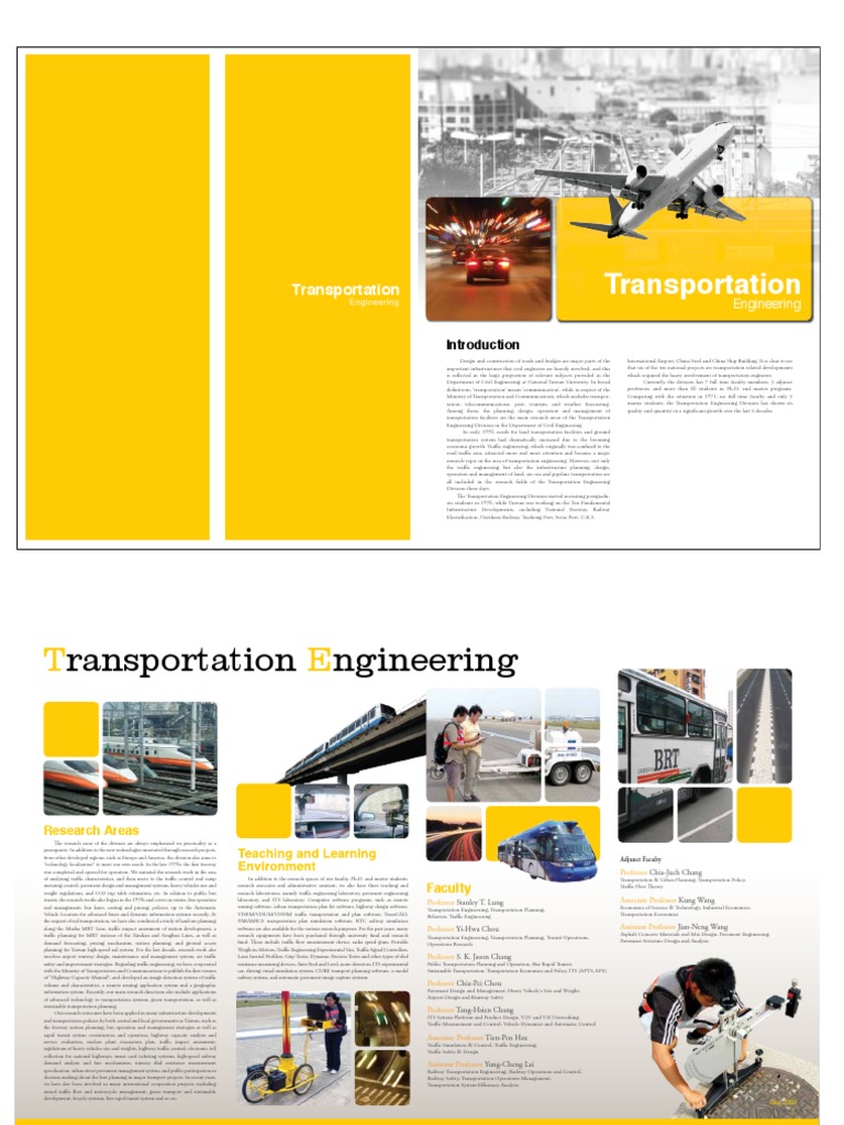 Transportation Engineering | PDF | Traffic | Transport