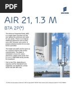 Air 4455 Datasheet | PDF | Antenna (Radio) | Ericsson