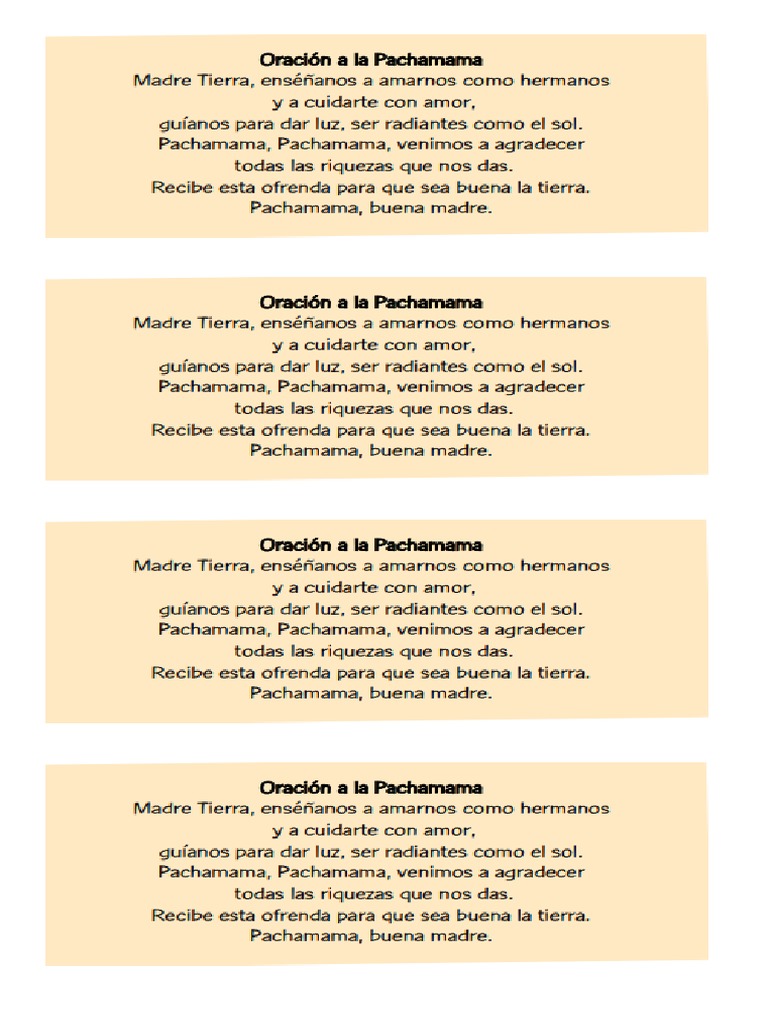 Lecturas Sobre La Pachamama | PDF