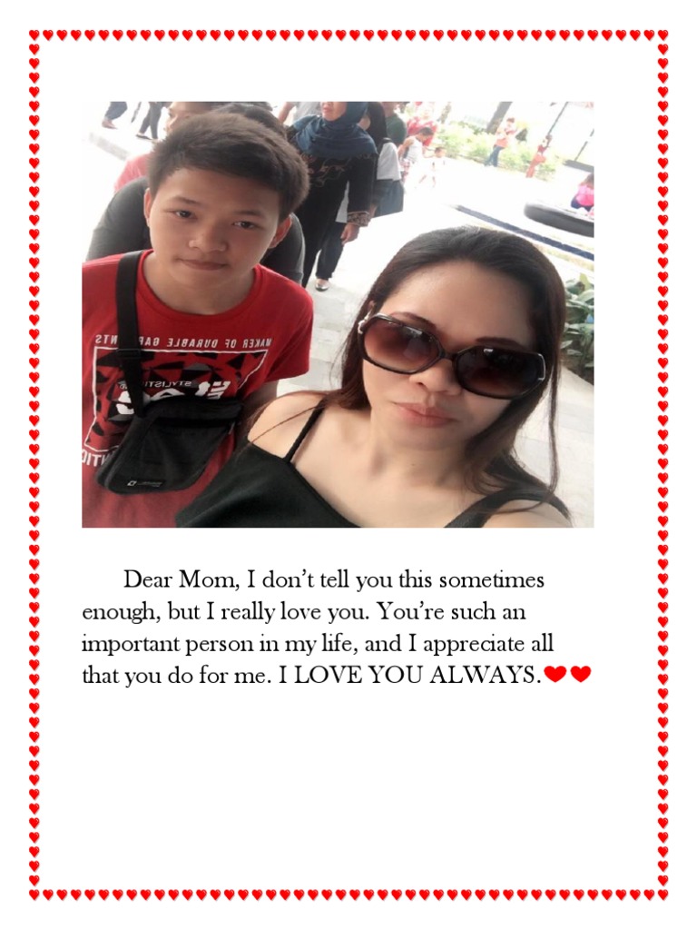 Dear Mom | PDF
