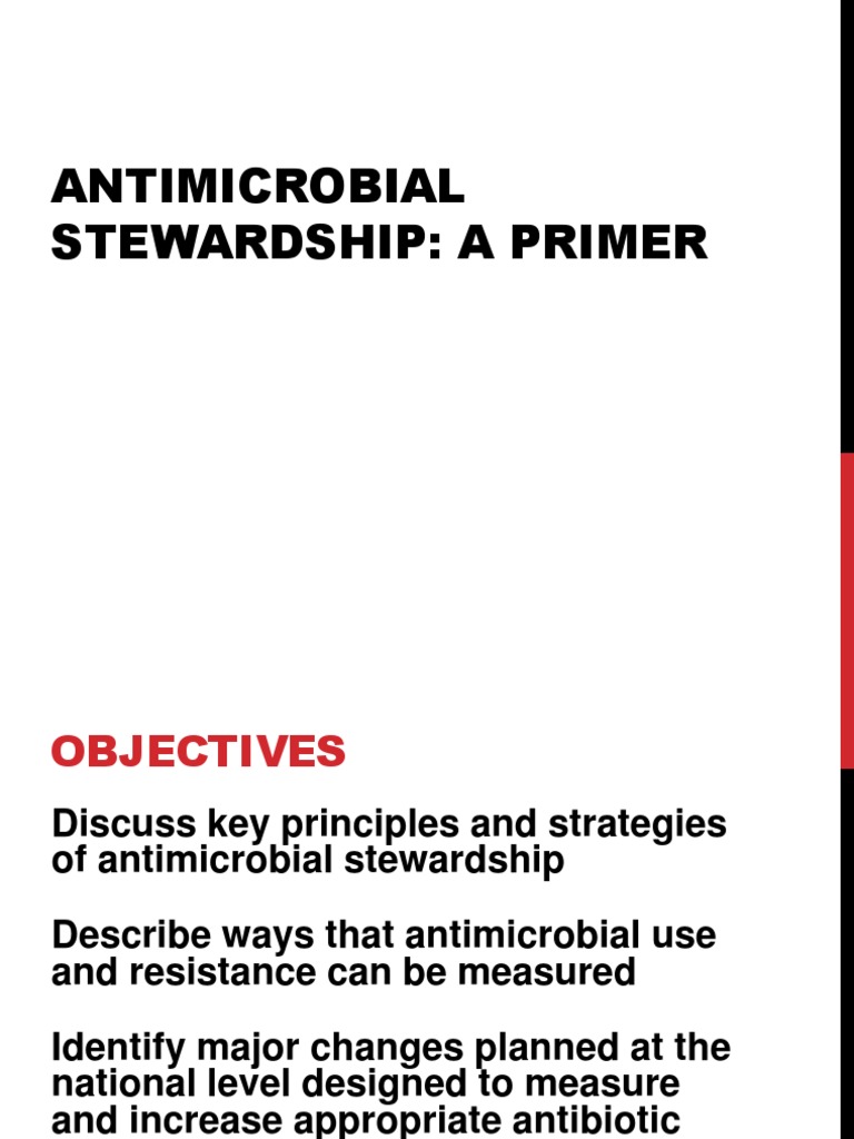 Antimicrobial Stewardship | PDF | Antimicrobial Resistance | Antibiotics