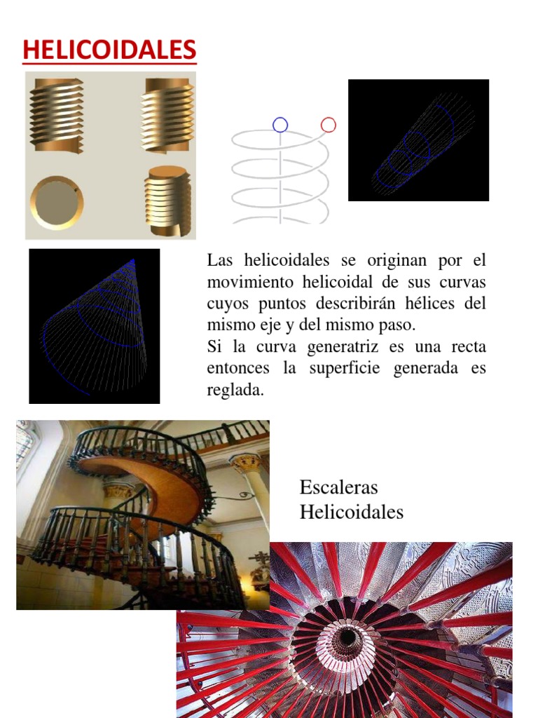 Helicoidales | Descargar gratis PDF | Hélice | Geometría Elemental