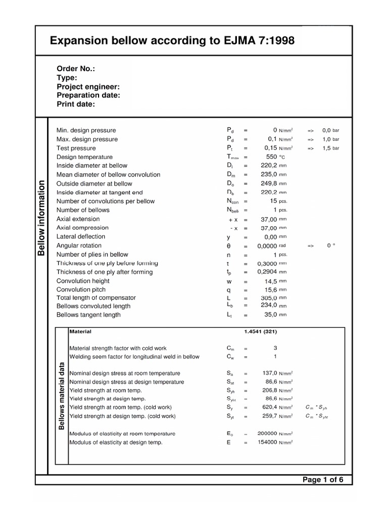 EJMA 1998 Example | PDF | Latin Script | Collation
