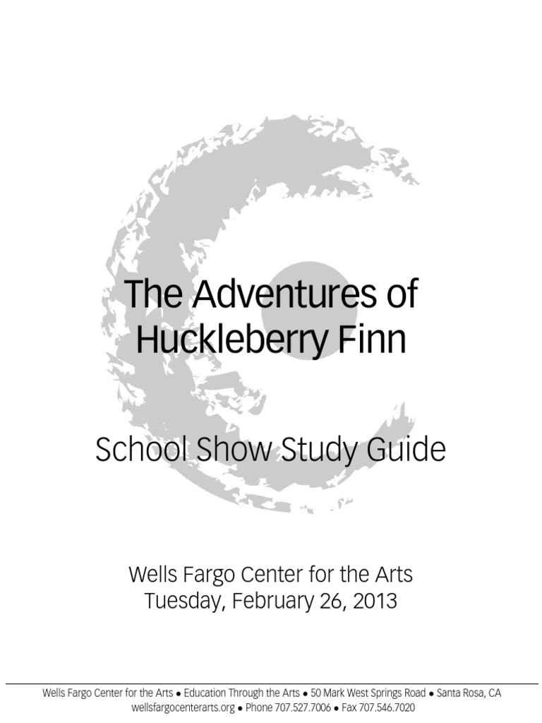 Huck Finn | PDF | Huckleberry Finn | Adventures Of Huckleberry Finn