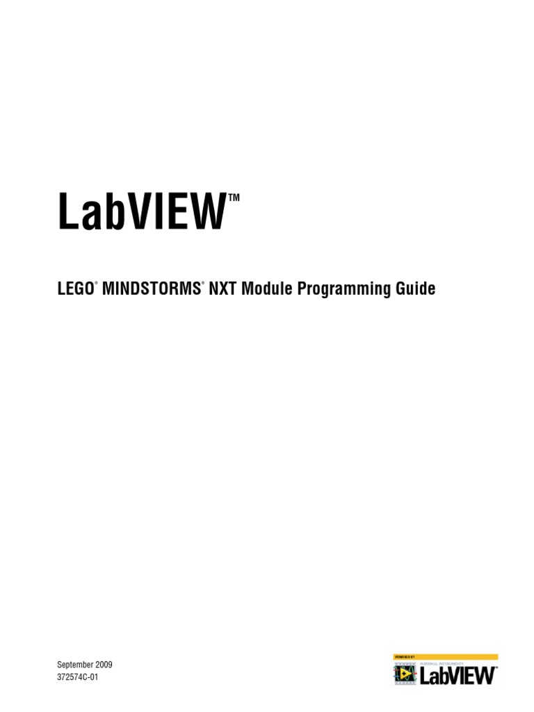 Labview: Lego Mindstorms NXT Module Programming Guide | PDF | Array ...