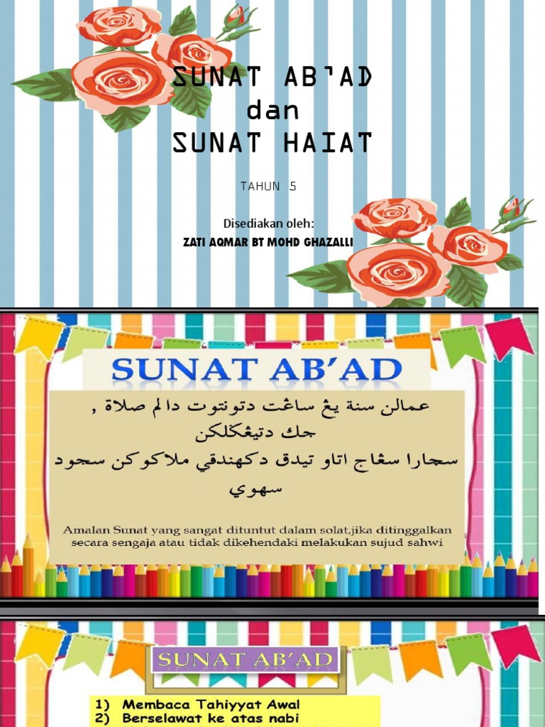 SUNAT AB'AD Dan SUNAT HAIAT | PDF
