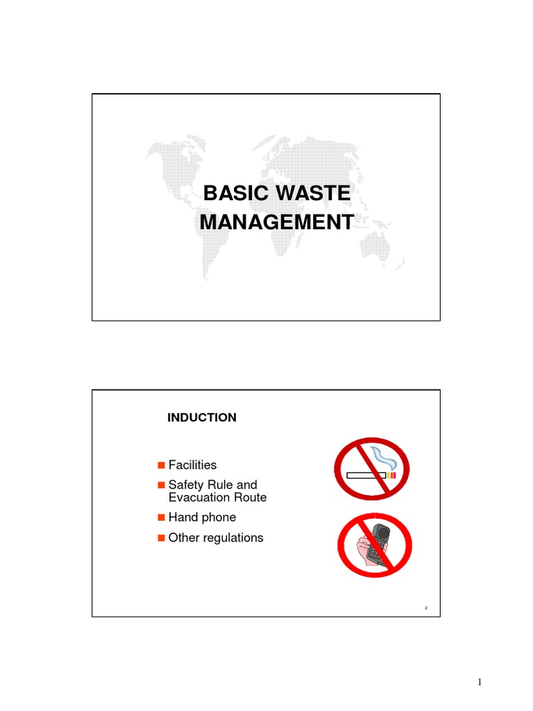 Basic Waste Management Training After Revision (Compatibility Mode ...