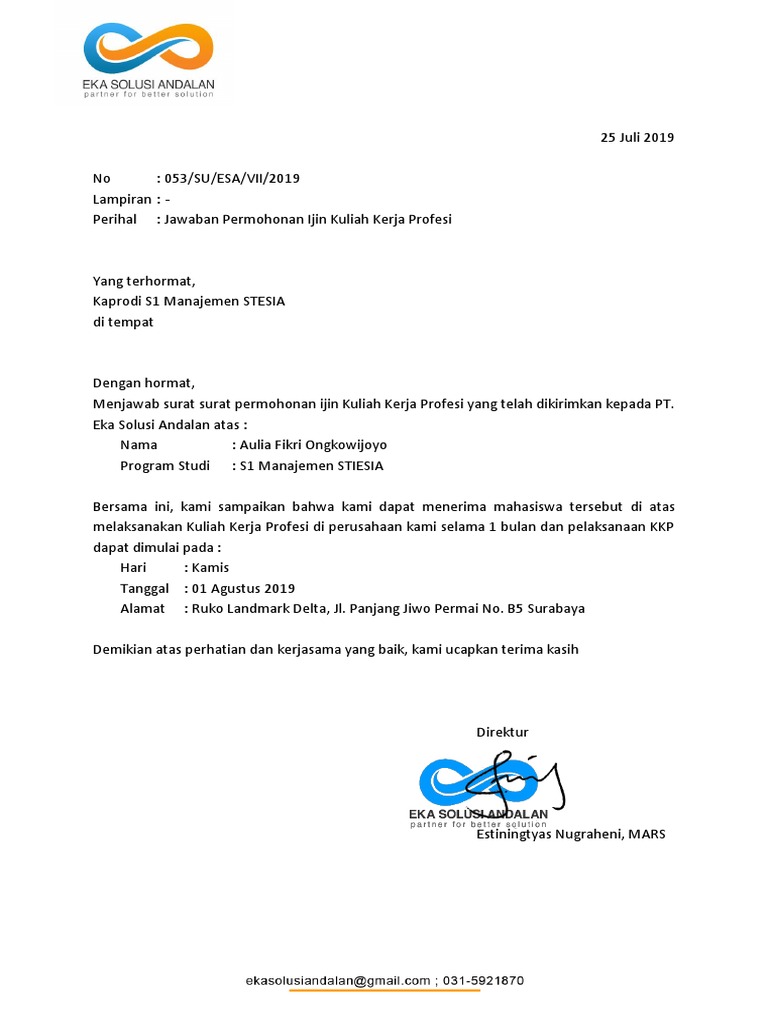 Surat Ijin KKP | PDF