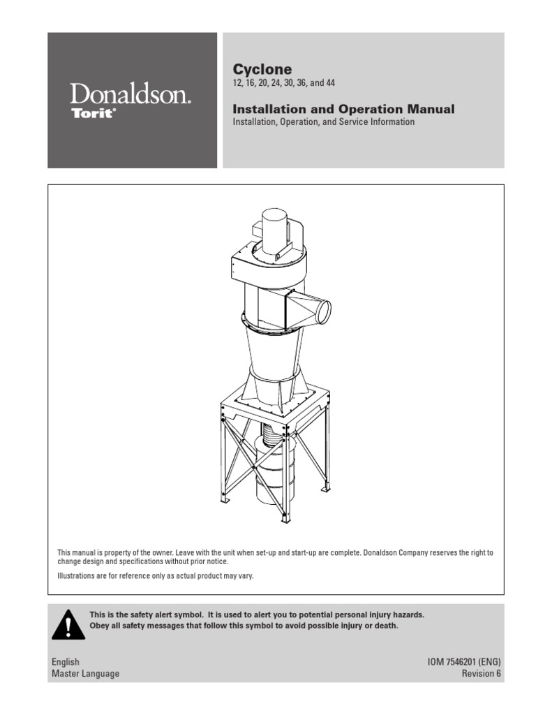 Cyclone ENG IOM PDF | PDF | Screw | Electrical Wiring