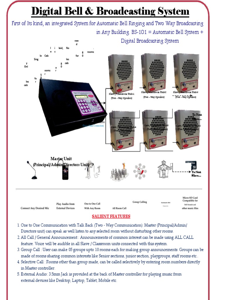School Broadcast System | PDF | Media Technology | Computer Engineering