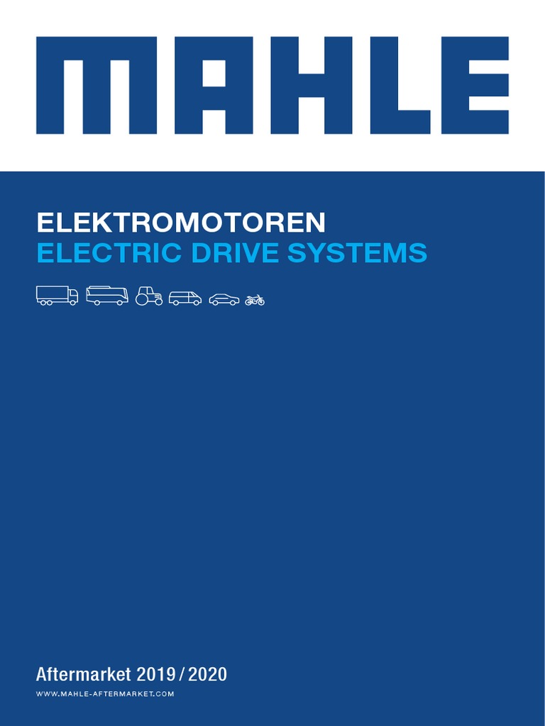 Mahle Electric Drive Systems 2019/2020 | PDF