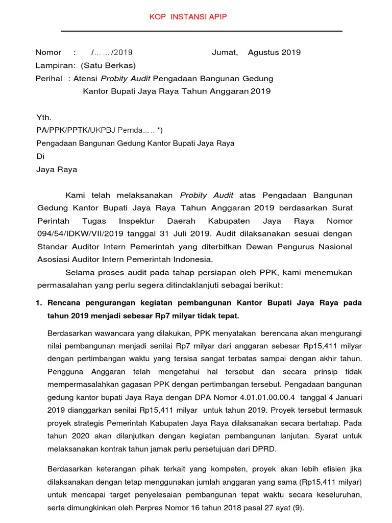 Contoh ATENSI | PDF