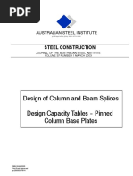 ASI Design Capacity Tables For Structural Steel | PDF
