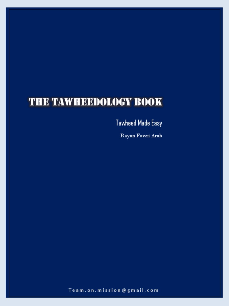 Tawheed Made Easy: Understanding the Three Categories of Tawheed in ...
