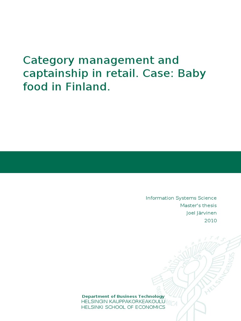 Category Management - Ecr PDF | PDF | Retail | Supply Chain