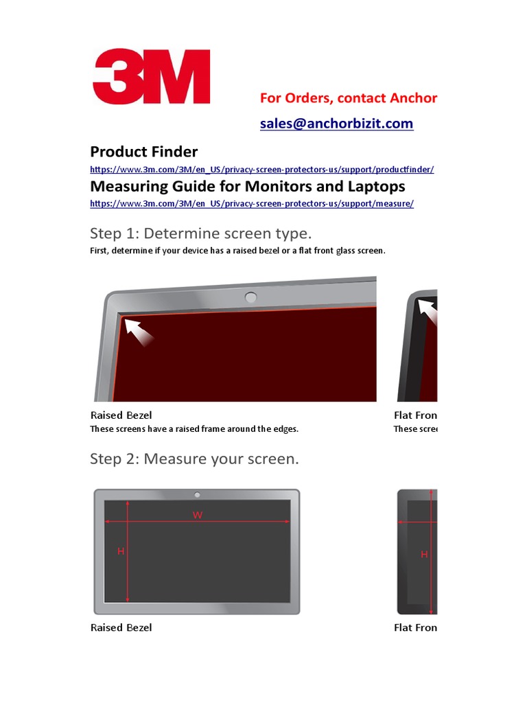 3m Privacy Filter Screen Anti Glare Screen Protector Price List ...