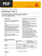 Sikawrap®-300 C: Product Data Sheet | PDF | Fibers | Fibre Reinforced ...