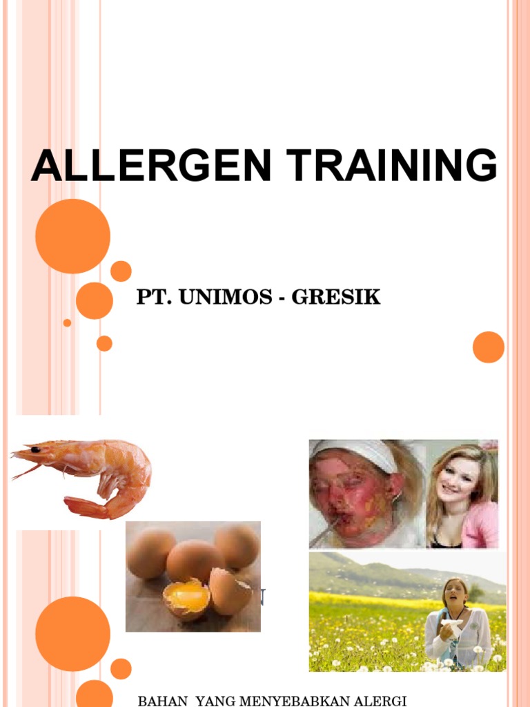 Training Allergen | PDF