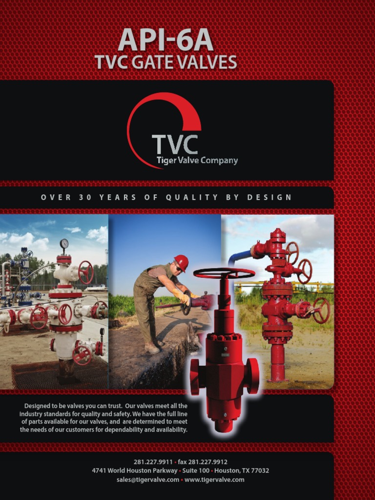 Api 6a Gate Valves PDF | Download Free PDF | Valve | Lubricant