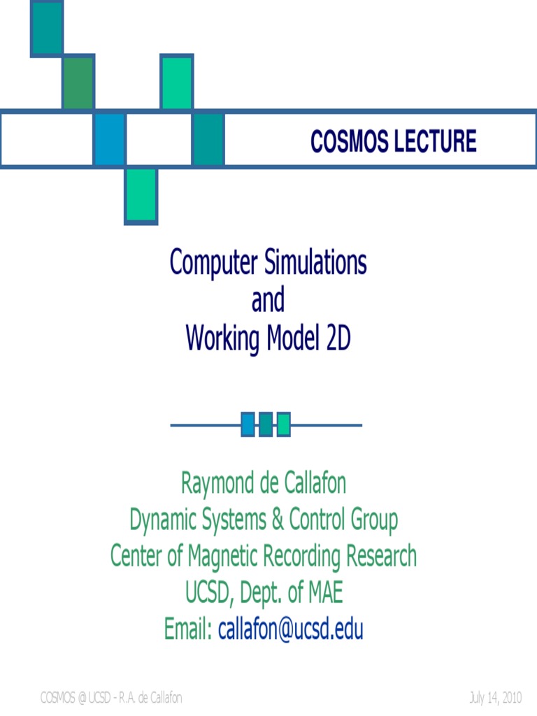Simulations | PDF | Mathematical Model | Computer Simulation