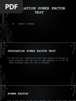 3 Basic Modes of Power Factor Testing | PDF | Insulator (Electricity ...