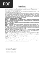 High School High Jump Rules Summary | PDF | Referee | Hobbies