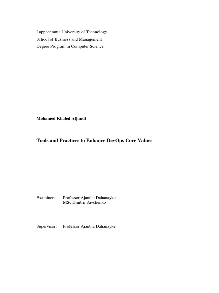 DevOps White Paper | PDF | Systematic Review | Software Development