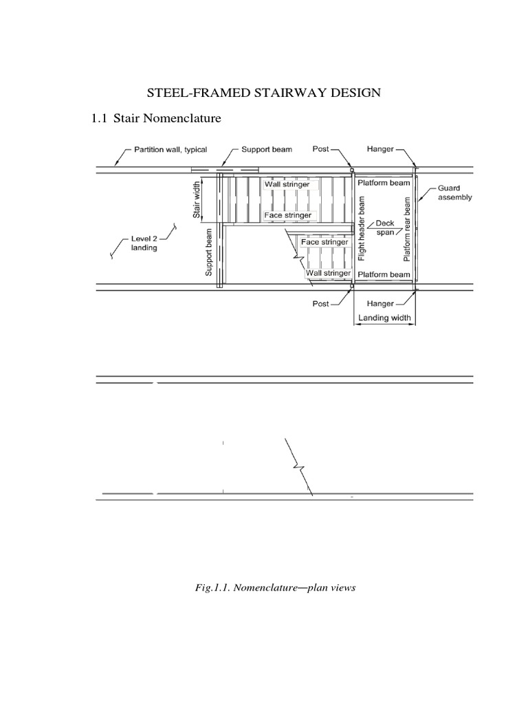 Steel-Framed Stairway Design Guide | PDF