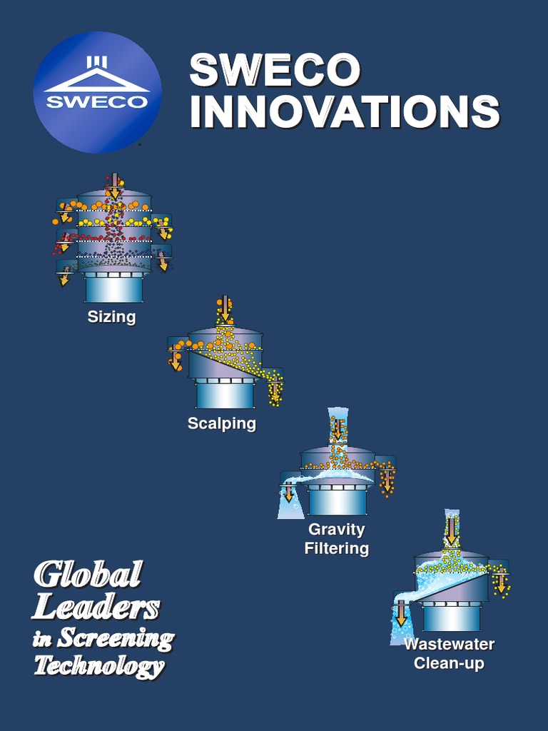 Brochure Sweco | PDF | Machines | Applied And Interdisciplinary Physics