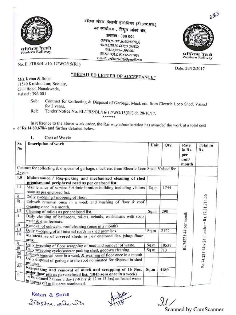 LOA Shed Cleaning | PDF