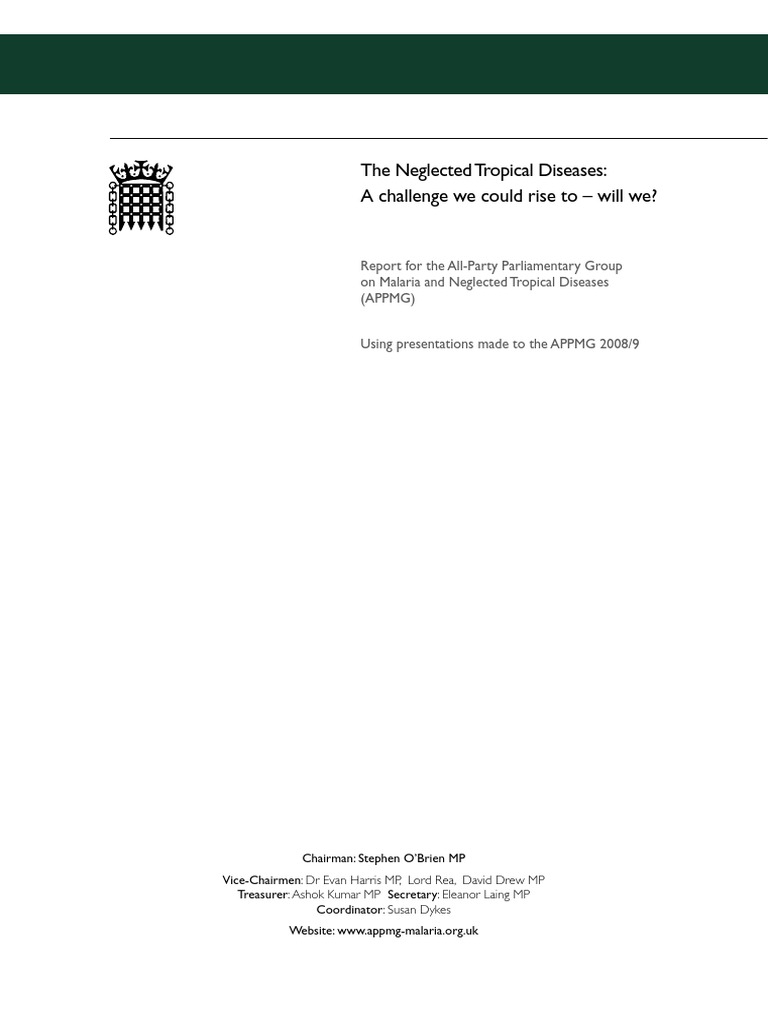 NTD Report Appmg | PDF | Microbiology | Diseases And Disorders