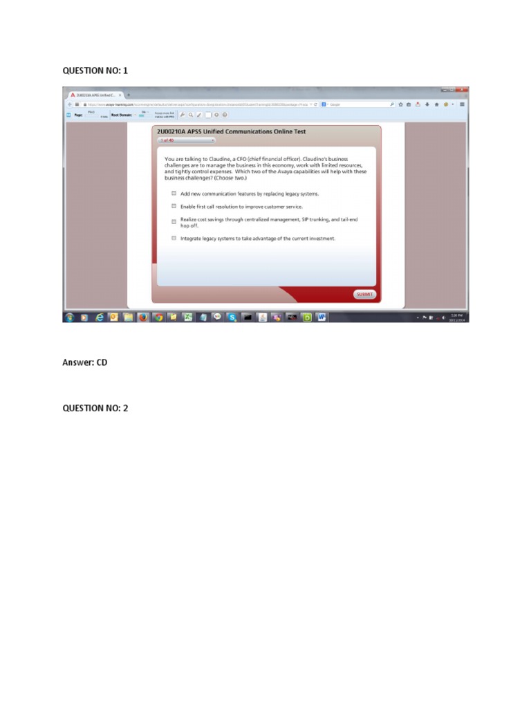 Question No: 1 | PDF