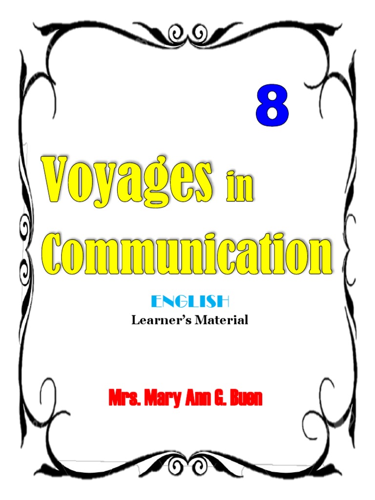 English Module Cover Page | PDF