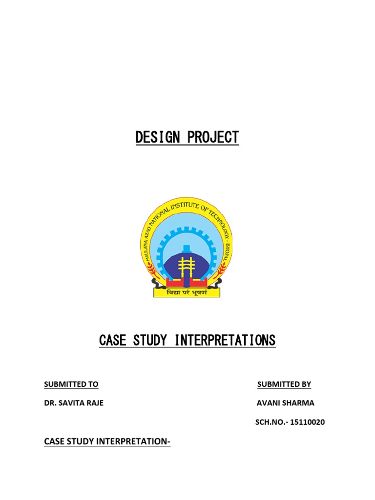 Design Project: Case Study Interpretations | PDF | Nature | Natural ...
