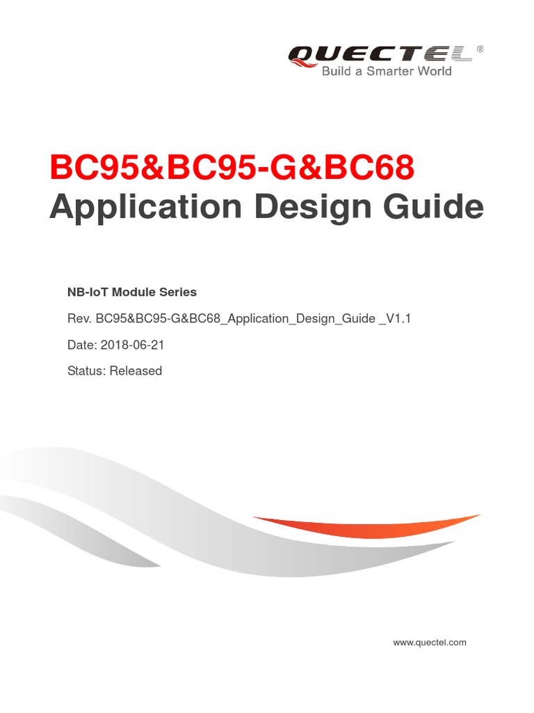 Quectel BC95&BC95-G&BC68 Application Design Guide V1.1 PDF | PDF | Transmission Control Protocol ...