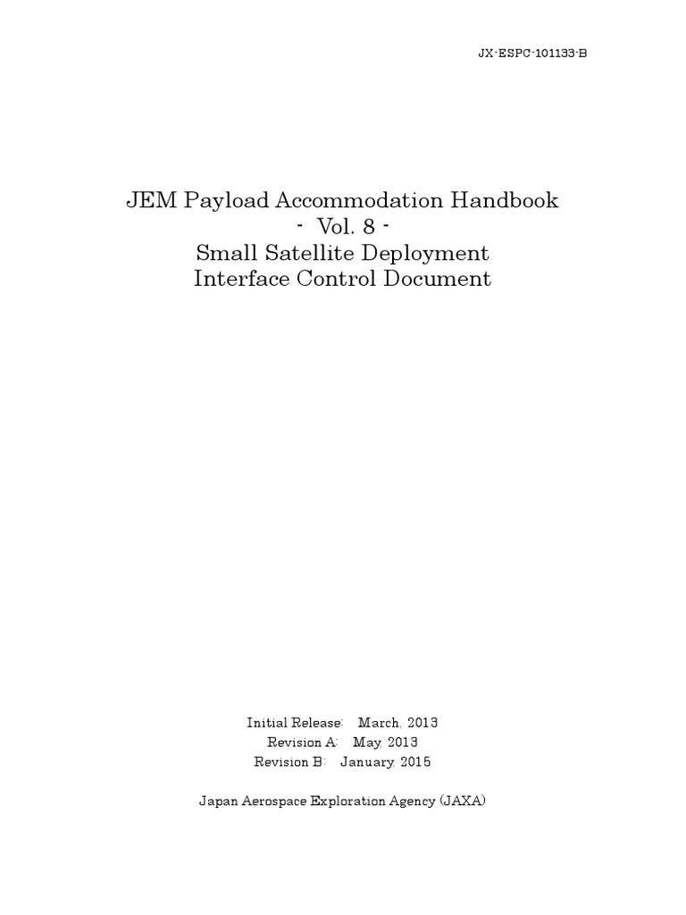 Jem Handbook Eng | PDF | International Space Station | Specification ...