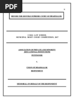 Ibc Moot Memorial | PDF | Security Interest | Bankruptcy