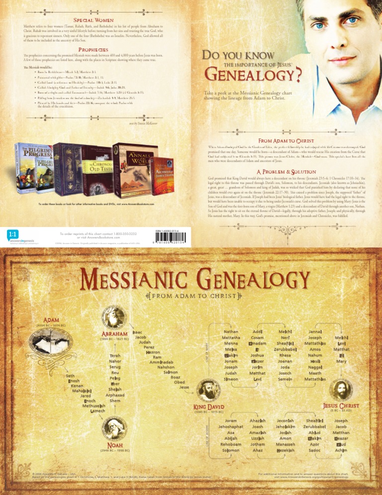 90 4 020 Messianic Genealogy | PDF | Gospel Of Matthew | Ancient Jews