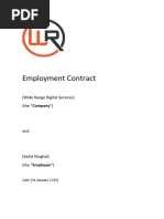 Uber Driver Contract | PDF | Employment | Overtime