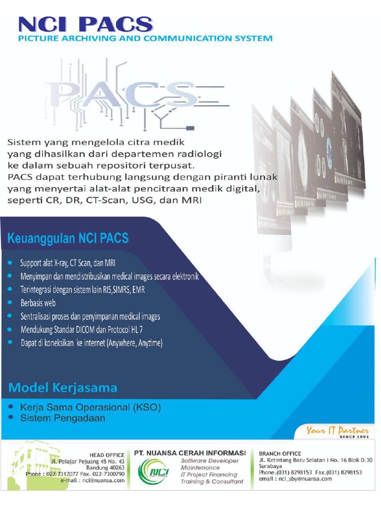 Brosur Nci Pacs | PDF