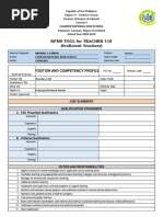 Teachers Commitment Form Editable | PDF