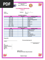 Grade 2 Class Program 2022-2023 | PDF