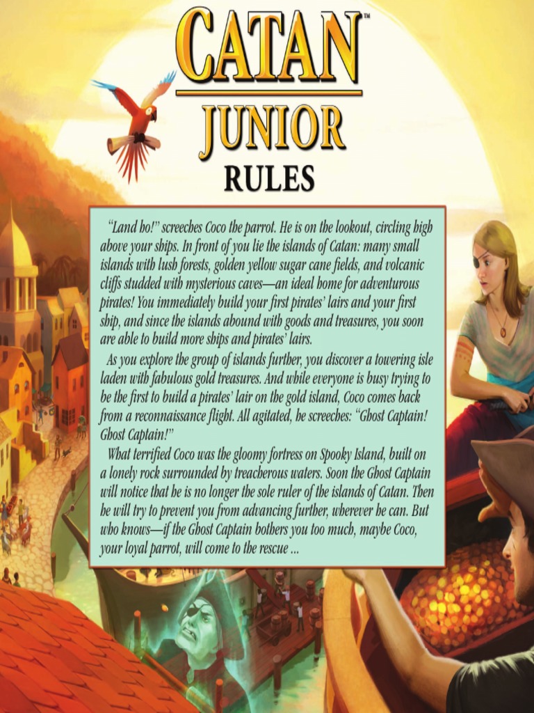 Catan Junior Rules | PDF | Piracy | Dice
