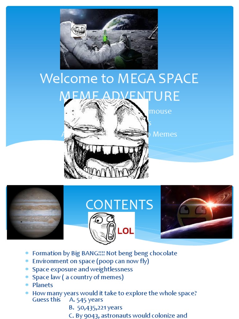 Mega Space Meme Adventure Guide | PDF