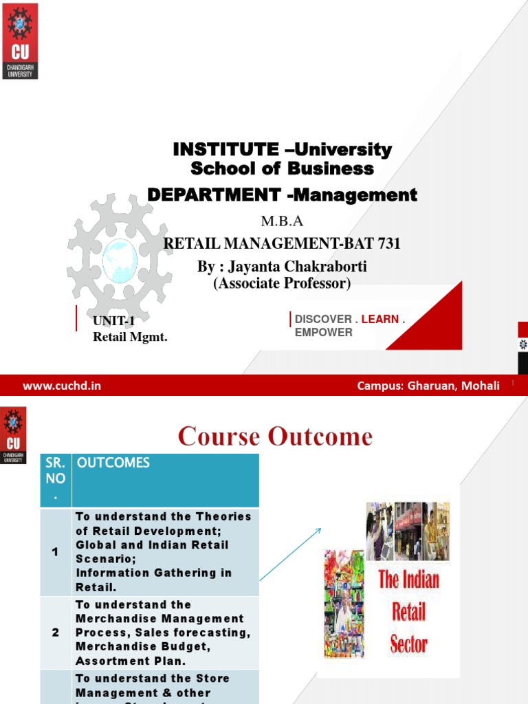 Retail Management Overview and Insights | PDF | Retail | Merchandising