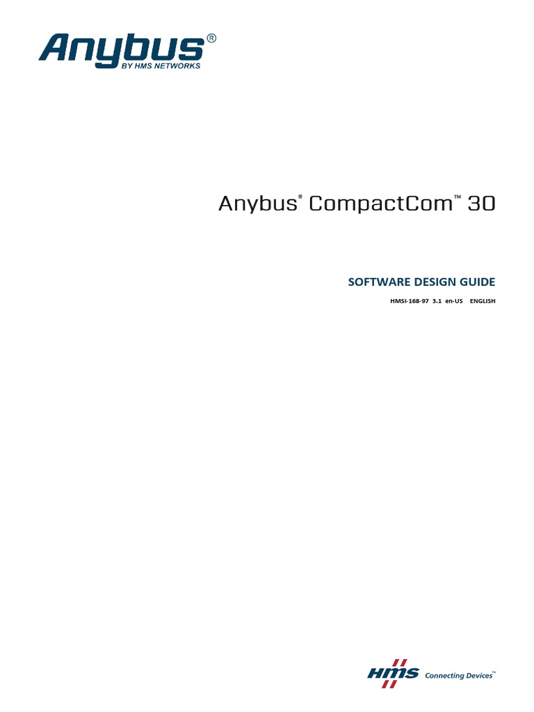 Anybus Software Design Guide | PDF | Computer Network | Object Oriented Programming