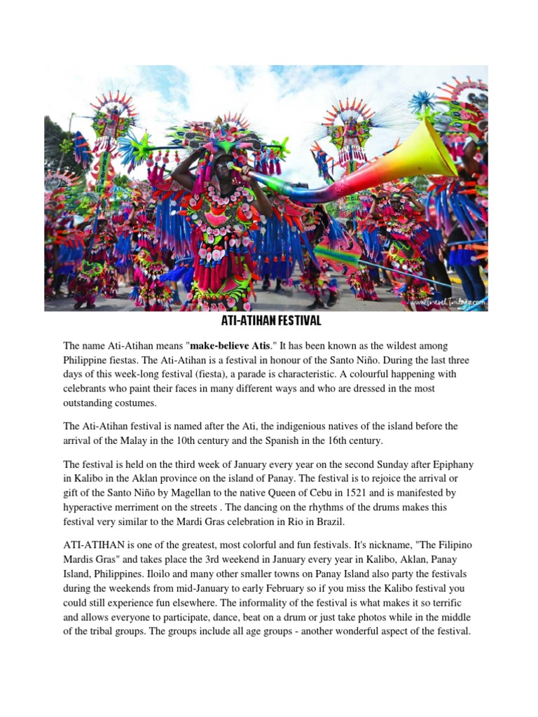 4 Festivals in Region 6 | PDF | Philippines