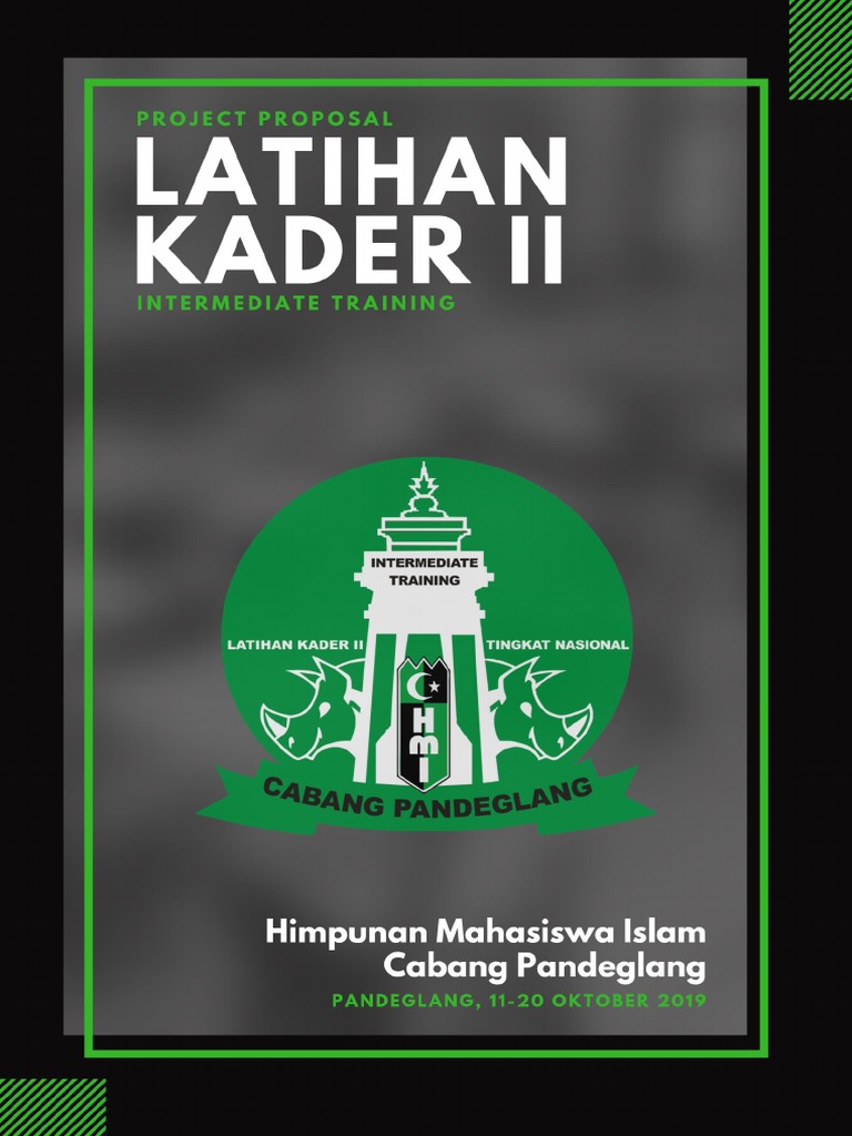 Project Proposal Intermediate Training Hmi Cabang Pandeglang | PDF | Pengembangan Diri