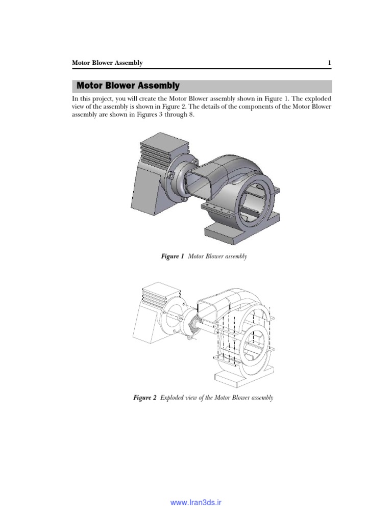 Motor Blower Assembly Overview | PDF | Business | Technology & Engineering